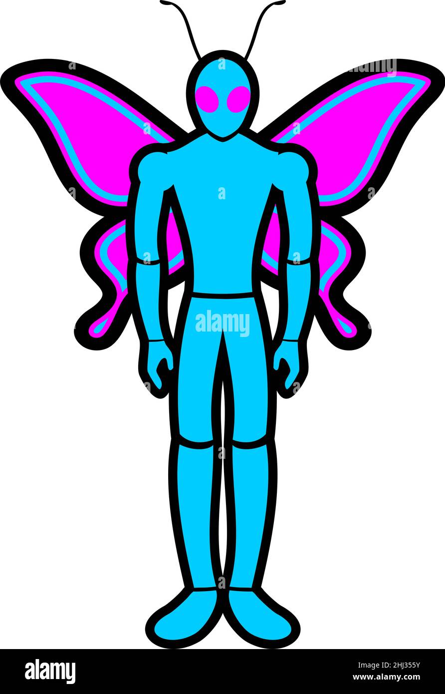 Human wings hi-res stock photography and images - Alamy