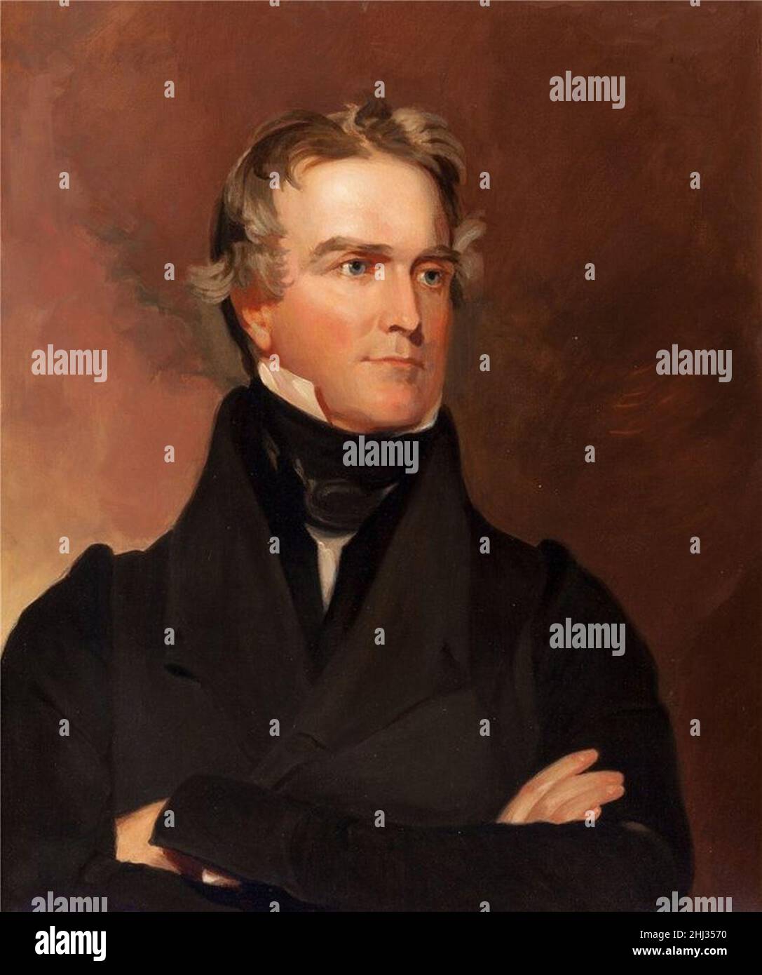 Horace Binney by Thomas Sully Stock Photo - Alamy
