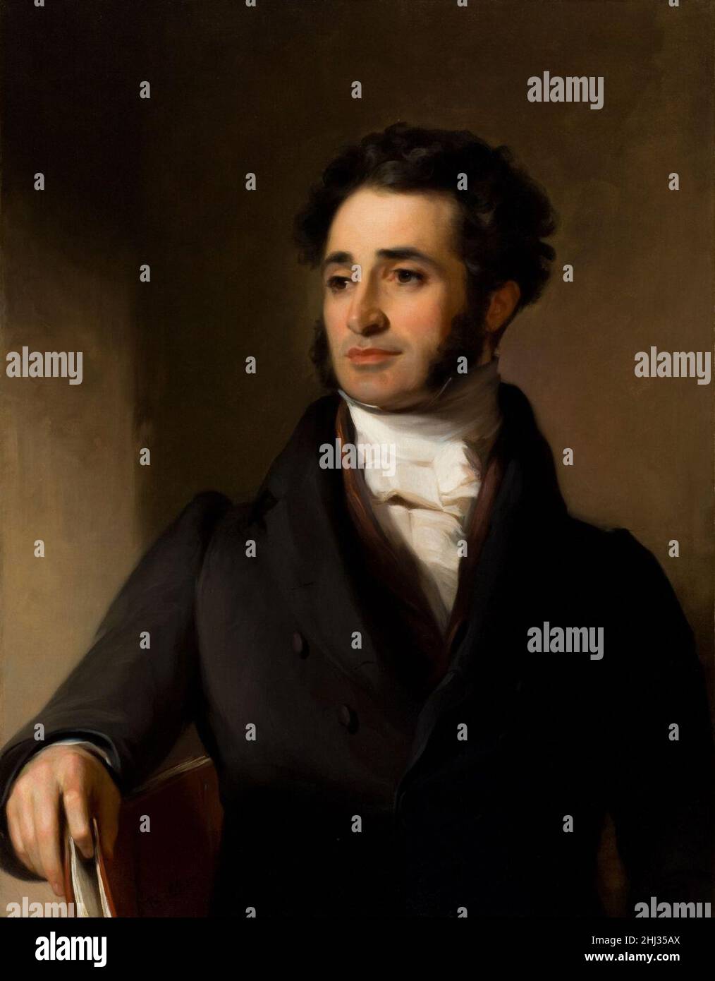 Jared Sparks Thomas Sully Stock Photo - Alamy