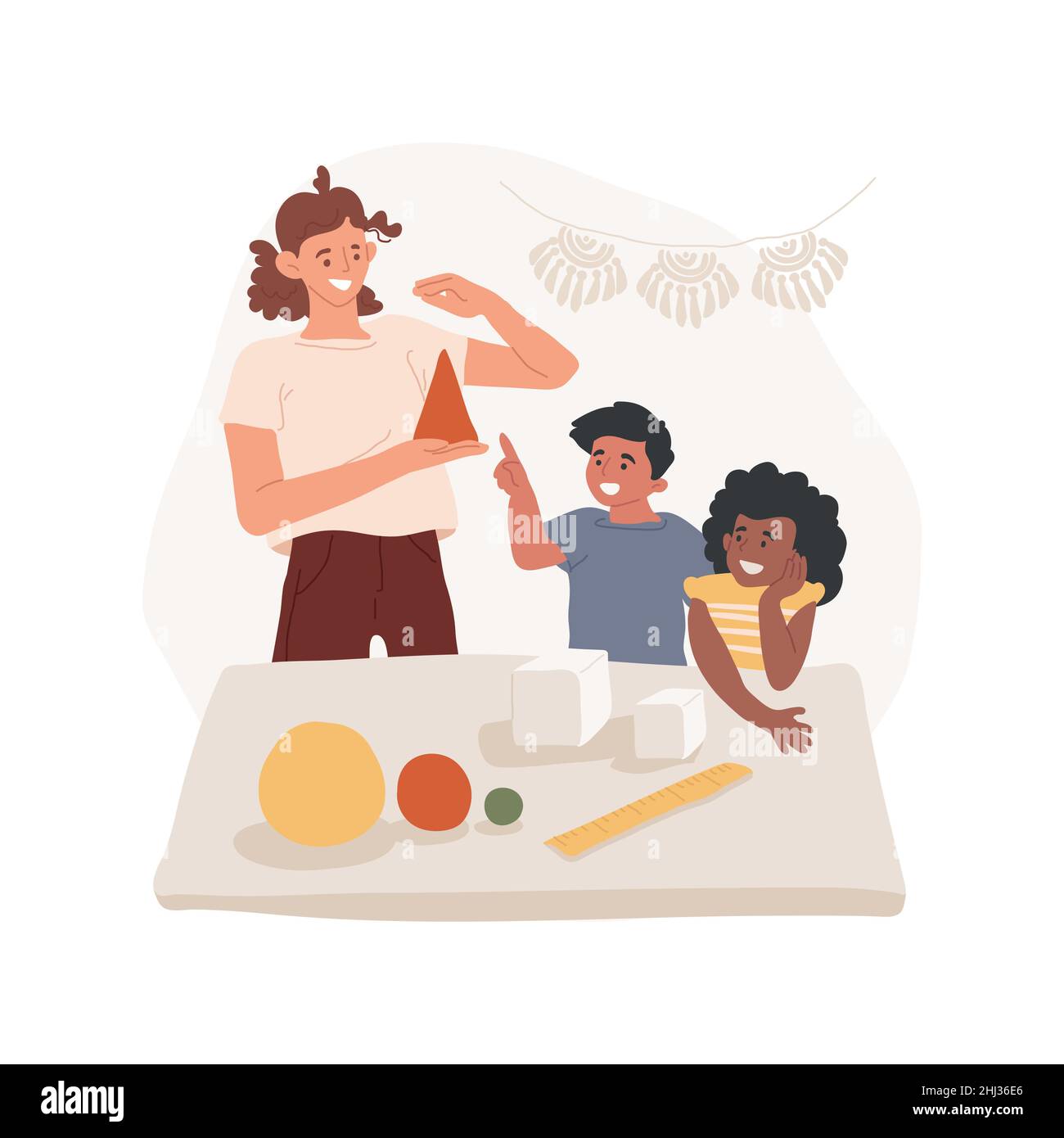 Measure and compare objects abstract concept vector illustration. Learn ...