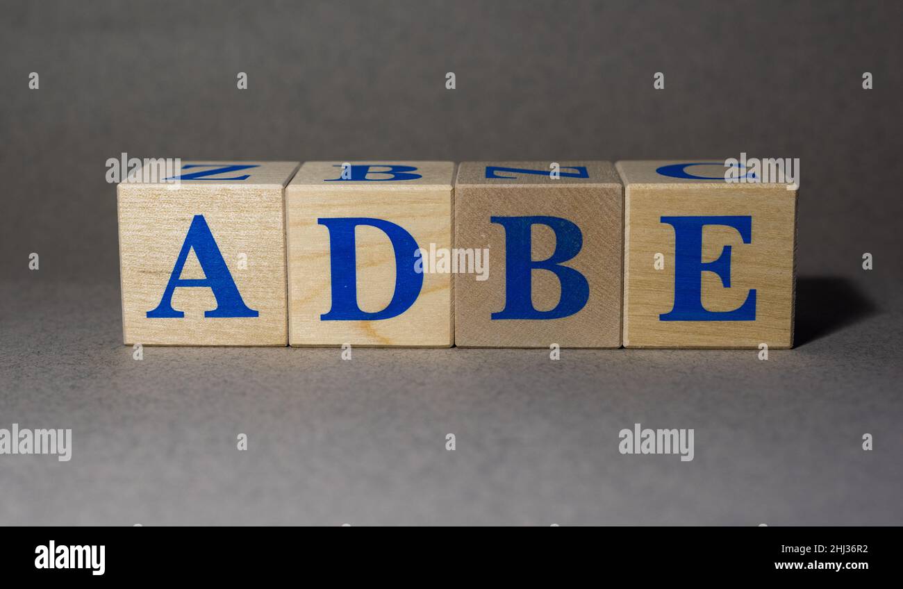 Adobe stock logo hi-res stock photography and images - Alamy