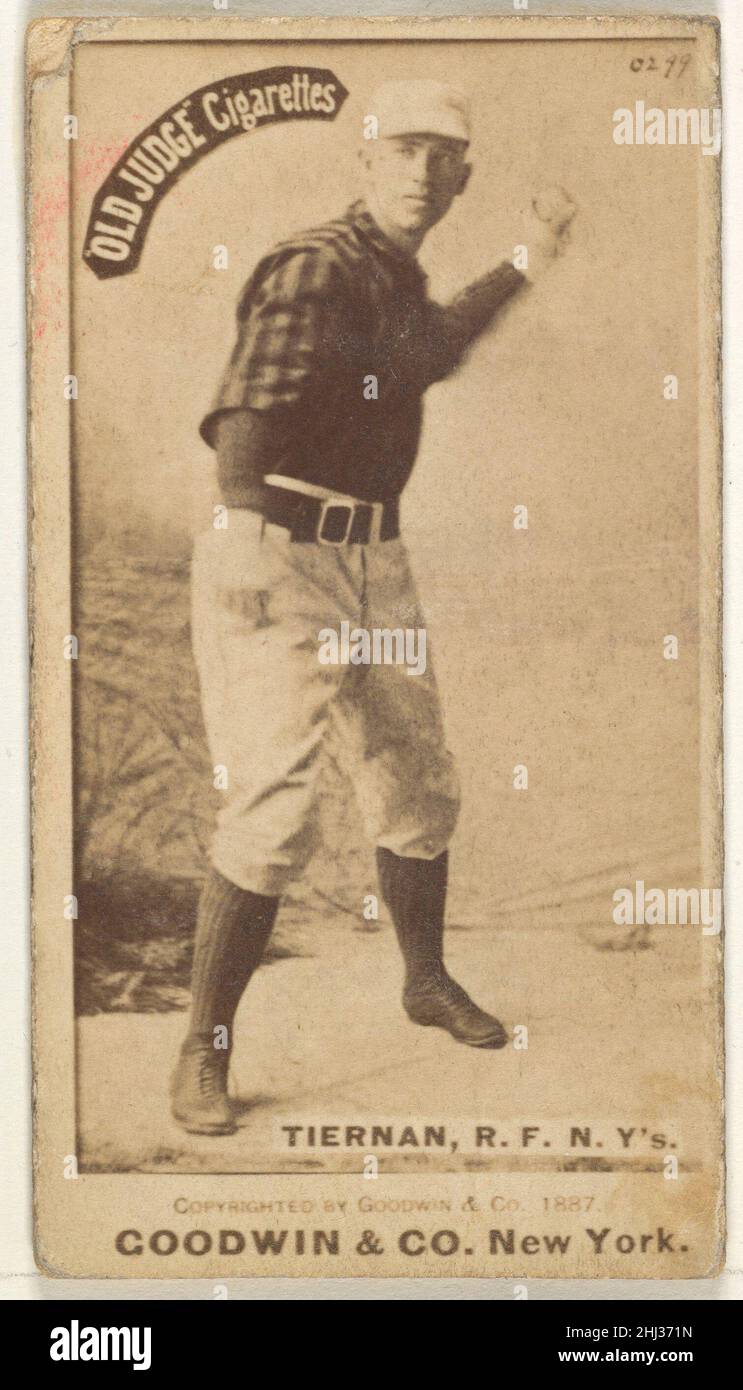 Michael "Silent Mike" Joseph Tiernan, Right Field, New York, from the ...
