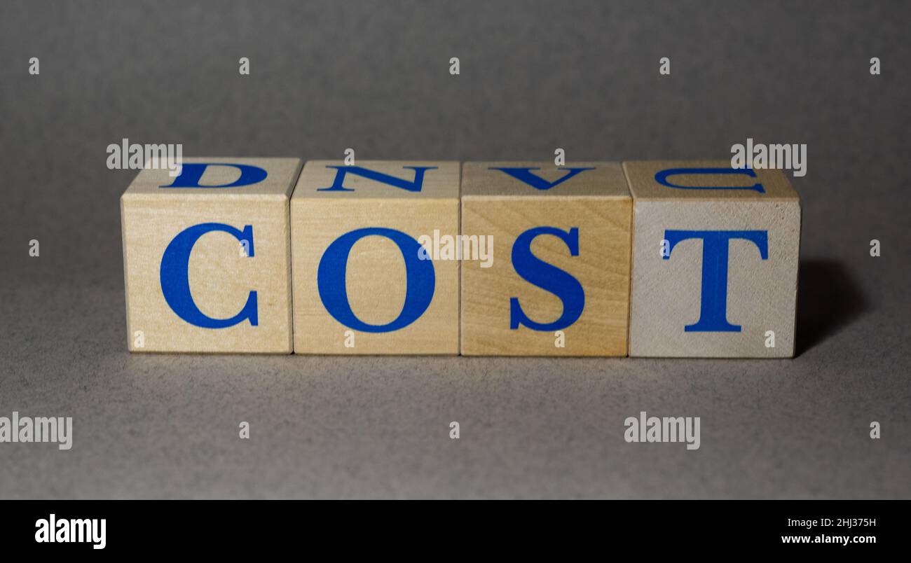 January 19, 2022. New York, USA. Stock Ticker symbol of Costco ...