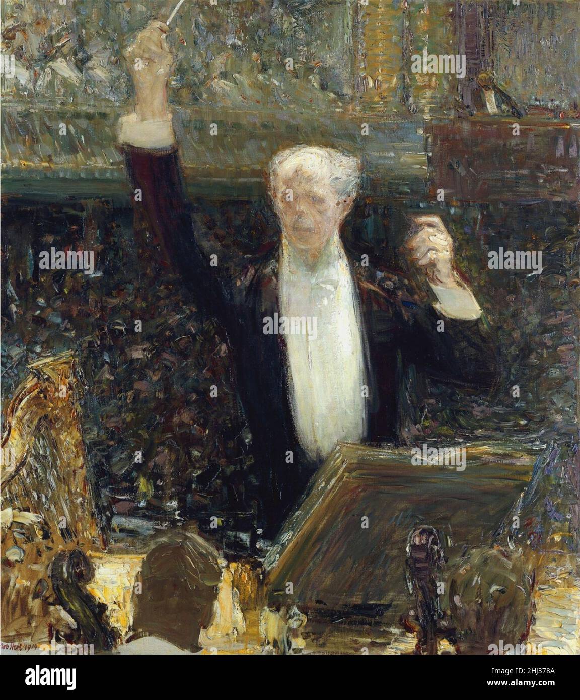 Robert Sterl - Bildnis Ernst Edler von Schuch (1914 Stock Photo - Alamy