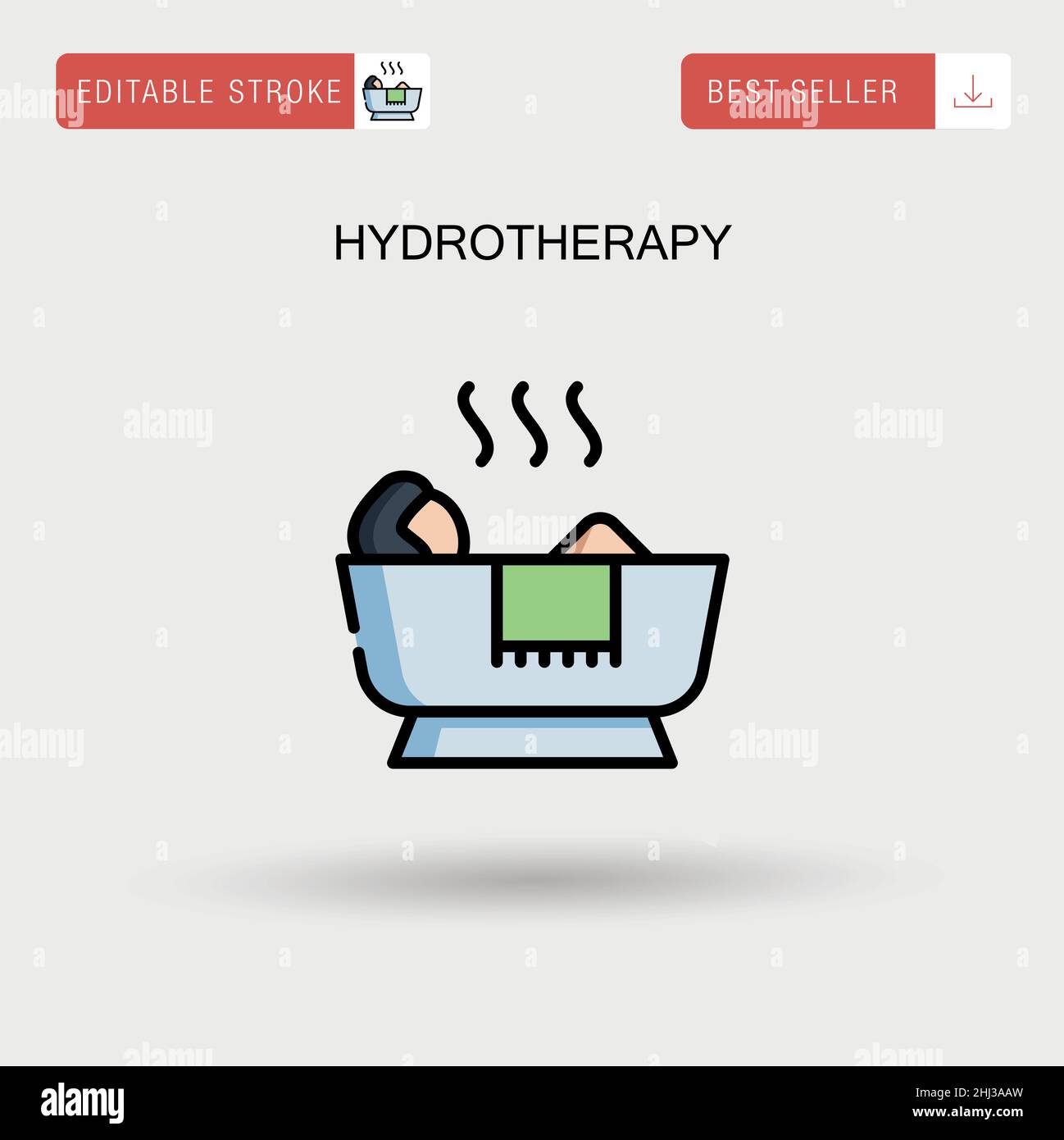 Aqua therapy Stock Vector Images - Alamy