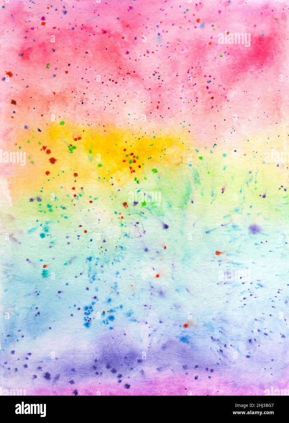 Creative texture for design. Vibrant hand painted watercolor background ...