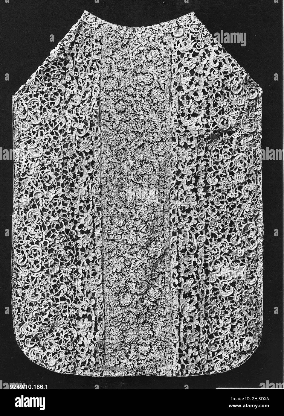 Chasuble of needle lace second half of 17th century Italian, Venice ...