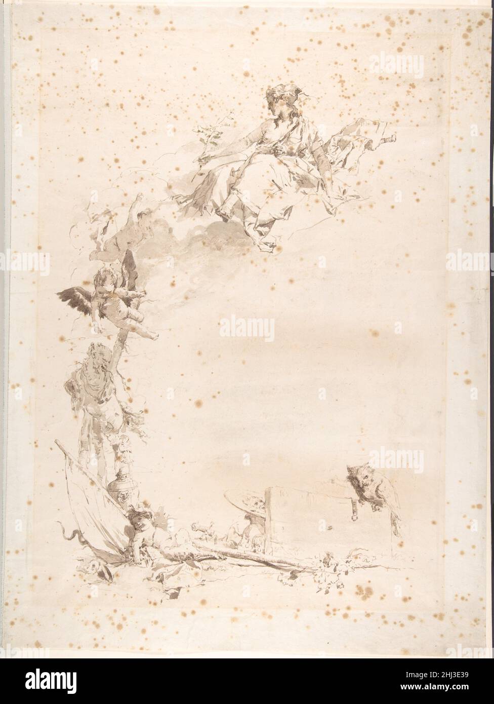 Title Page 1727–1804 Attributed to Giovanni Domenico Tiepolo Italian ...