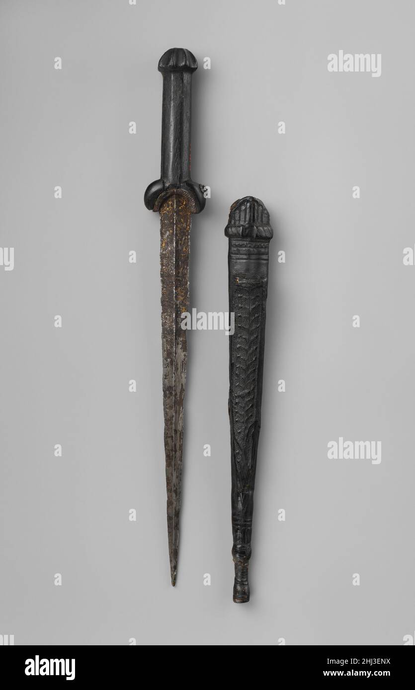 Ballock Knife with Sheath late 16th century British The ballock knife ...