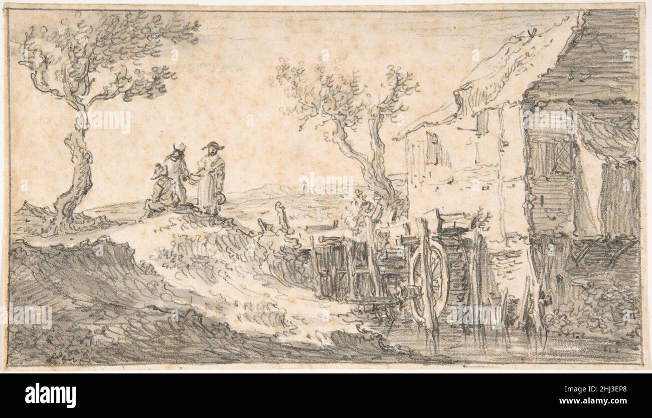 The Water Mill early to mid-17th century Jan van Goyen Dutch. The Water ...