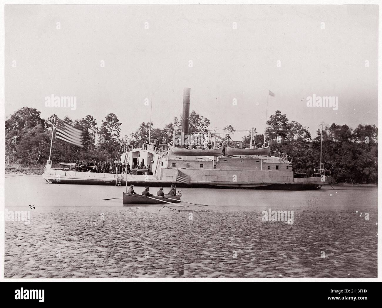 Commodore Perry, Pamunkey River 1861–65 Timothy H. O'Sullivan American ...