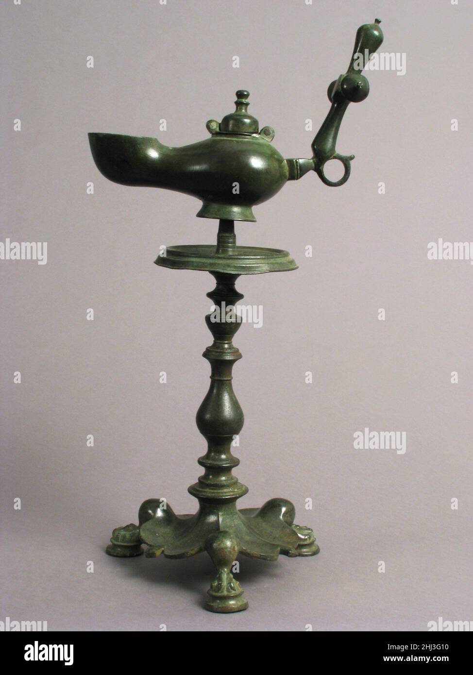 Standing Lamp with a Cross on a Pricket Stand 5th century Byzantine ...