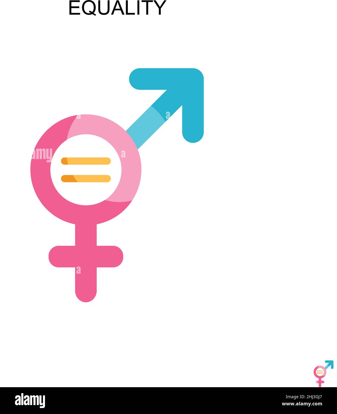 Gender equality health equity Stock Vector Images - Alamy