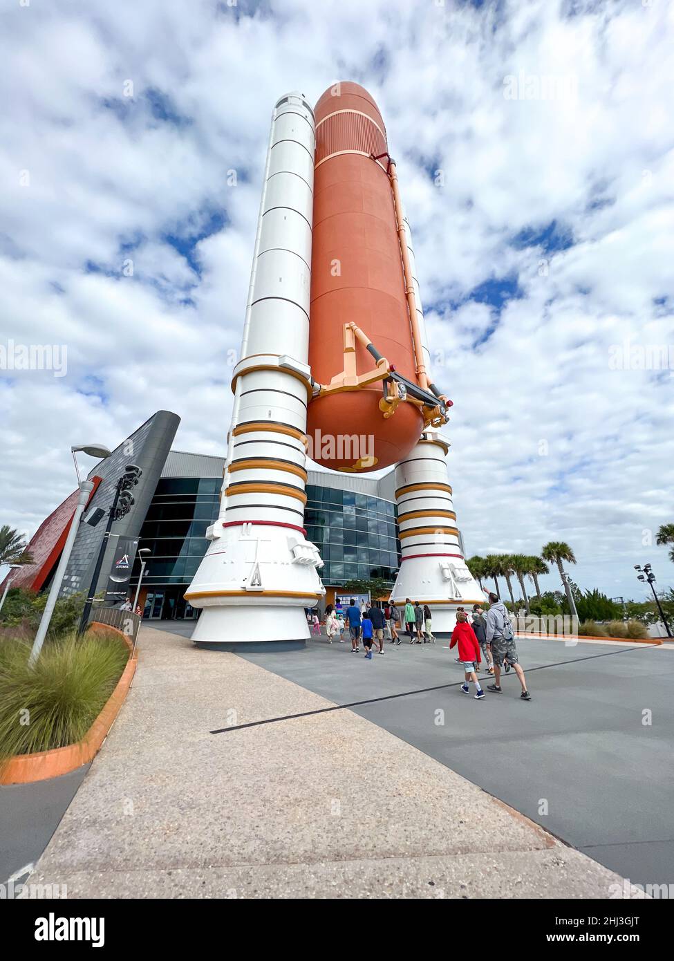Kennedy Space Center Visitor Complex in Cape Canaveral, Florida, USA ...