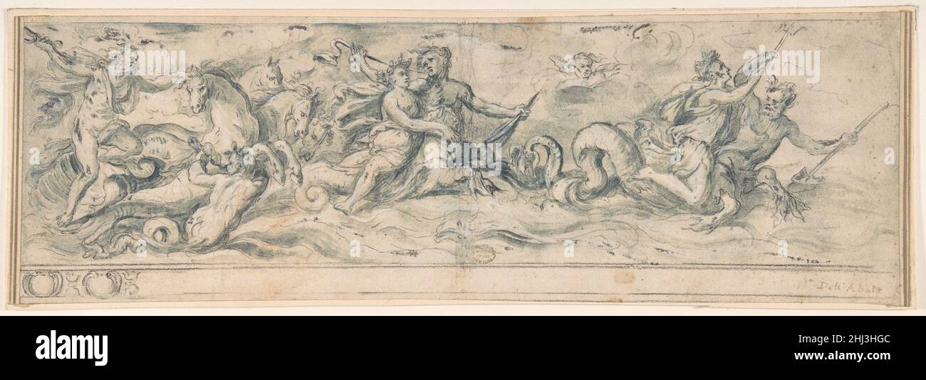 Sea Deities 17th century Anonymous, Italian, Roman-Bolognese, 17th ...