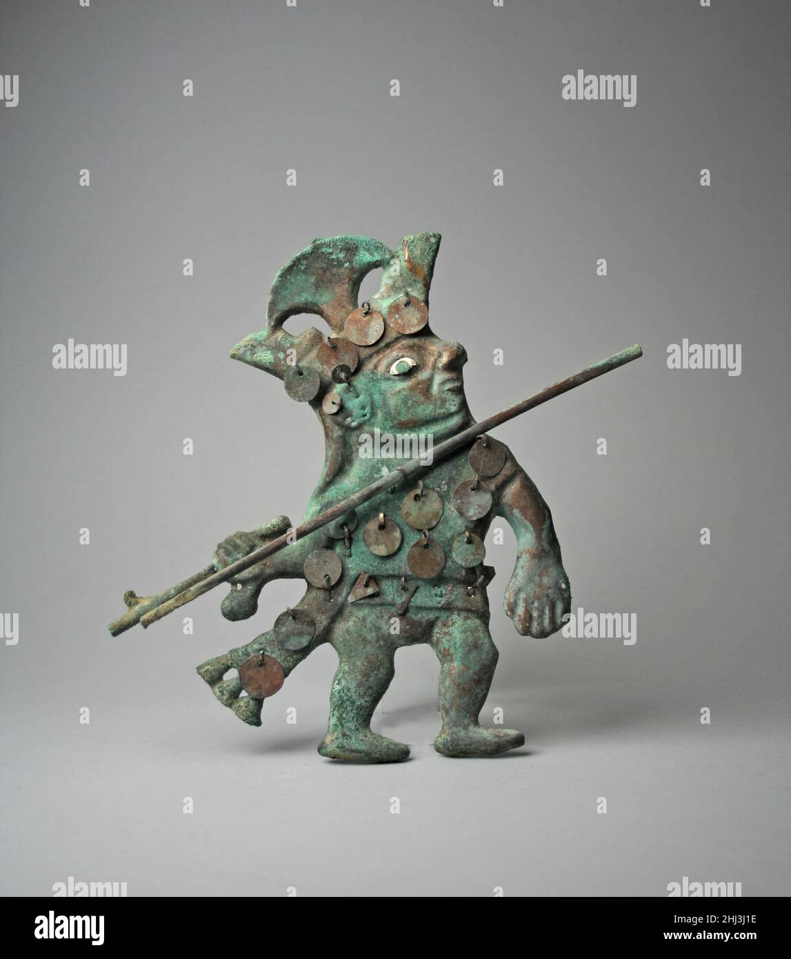 Profile Warrior Ornament 6th–7th century Moche (Loma Negra) This ...