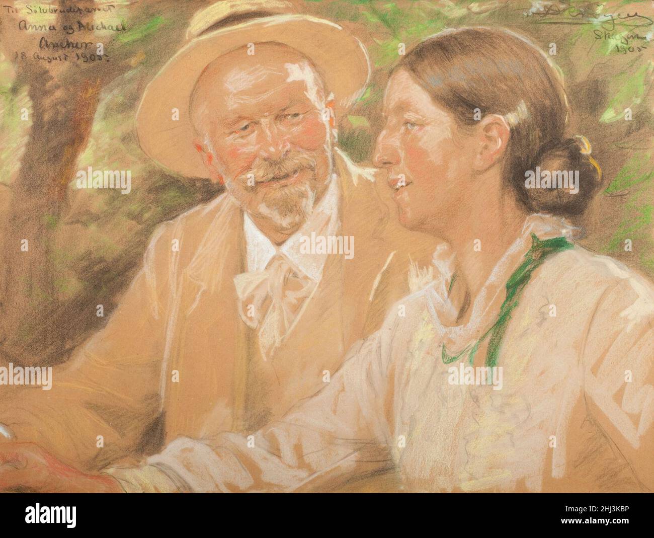 Michael and anna ancher hi-res stock photography and images - Alamy