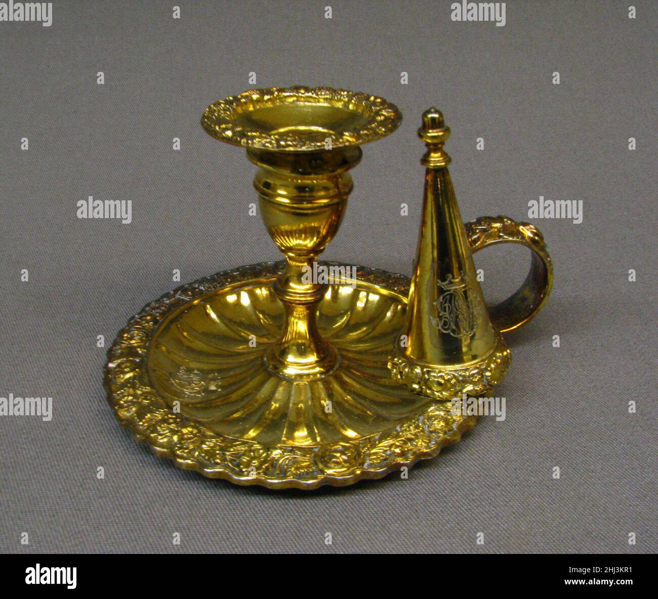 Chamber candlestick 1824–25 Robert Hennell II British. Chamber ...