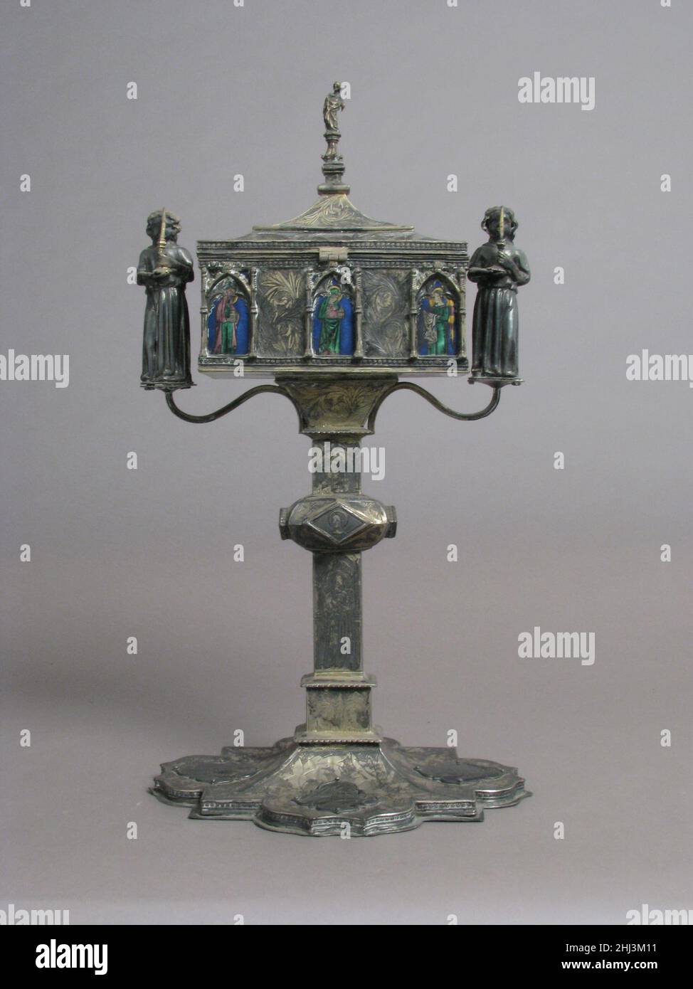 Reliquary 15th century, with modern additions Italian. Reliquary 467511 ...