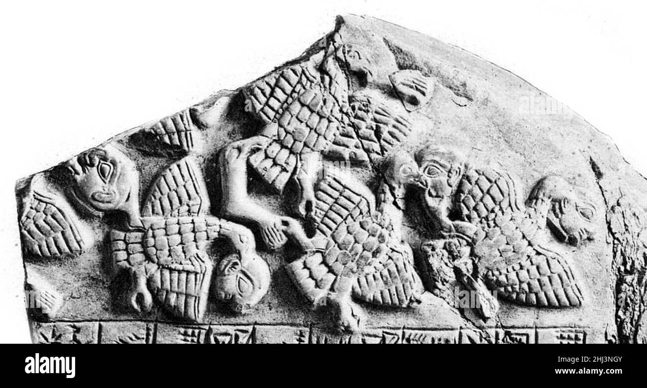 Stele of vultures hi-res stock photography and images - Alamy