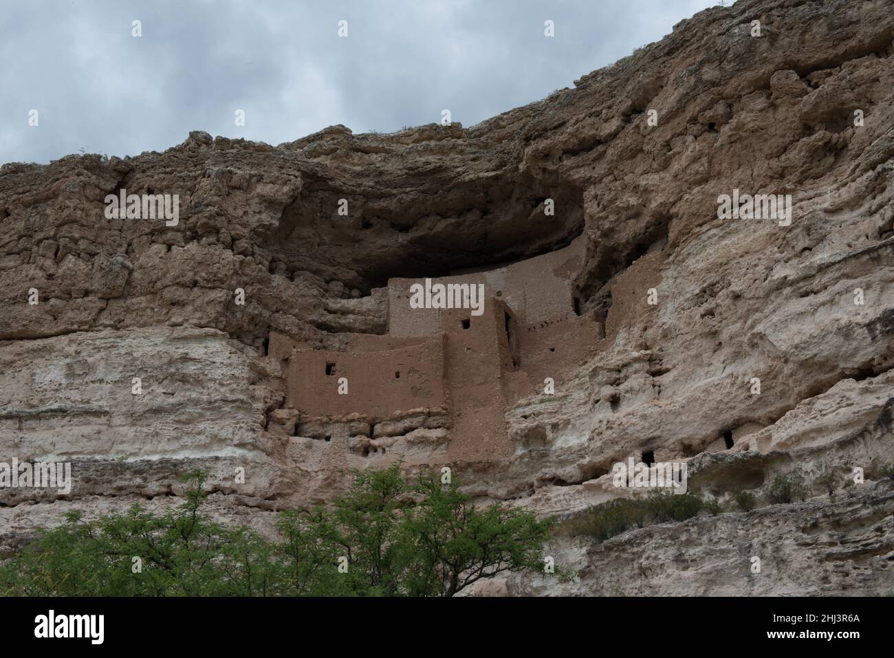 Montezuma's Castle in Camp Verde, Arizona USA. A US National Monument ...