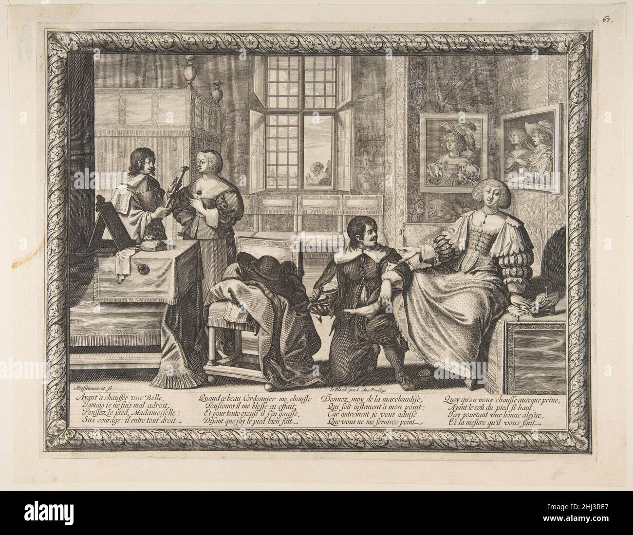 The Shoemaker 1632–33 Abraham Bosse French. The Shoemaker 350806 Stock ...