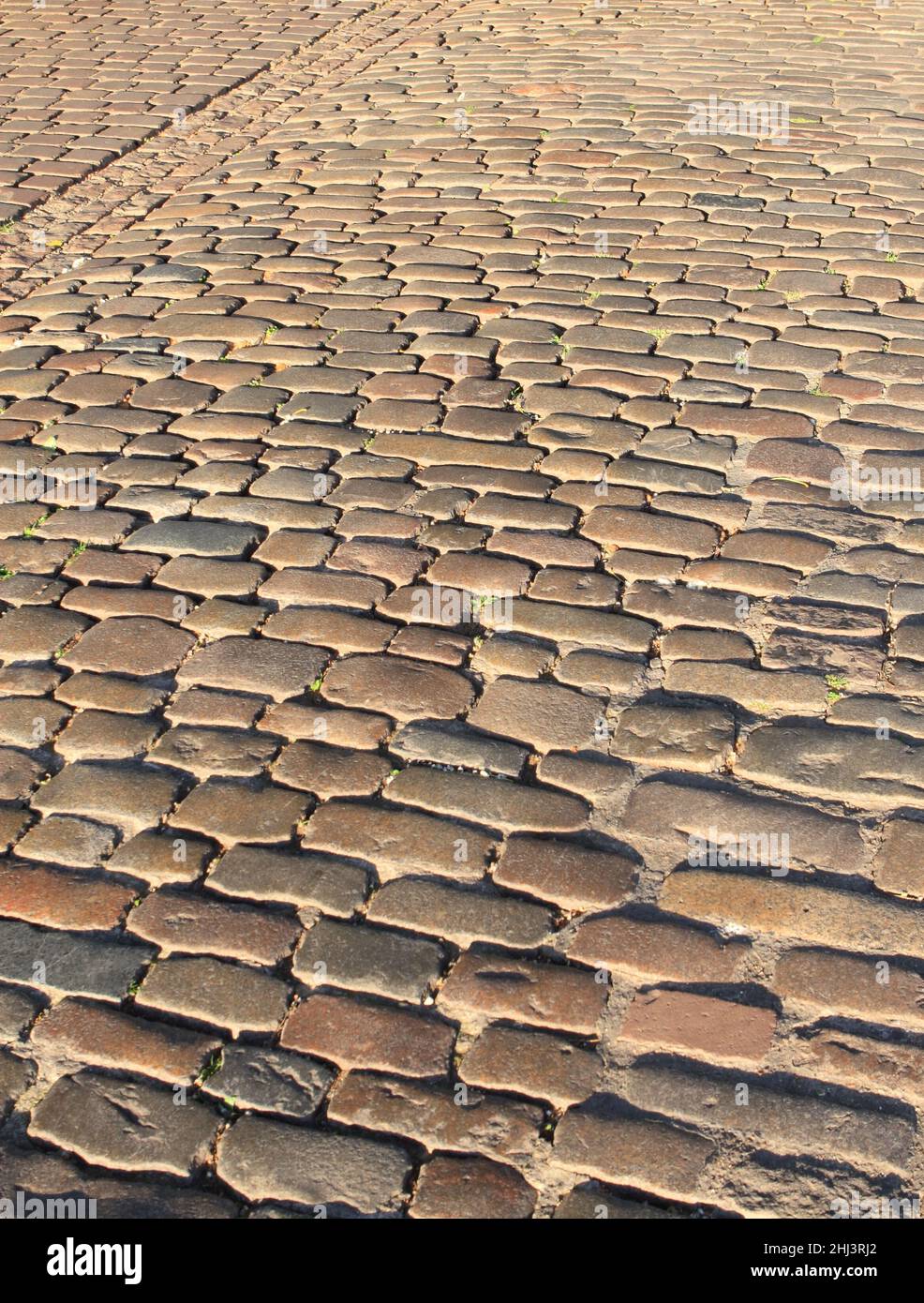 Shot on the streets of Italy simple pathway of days long gone Stock ...