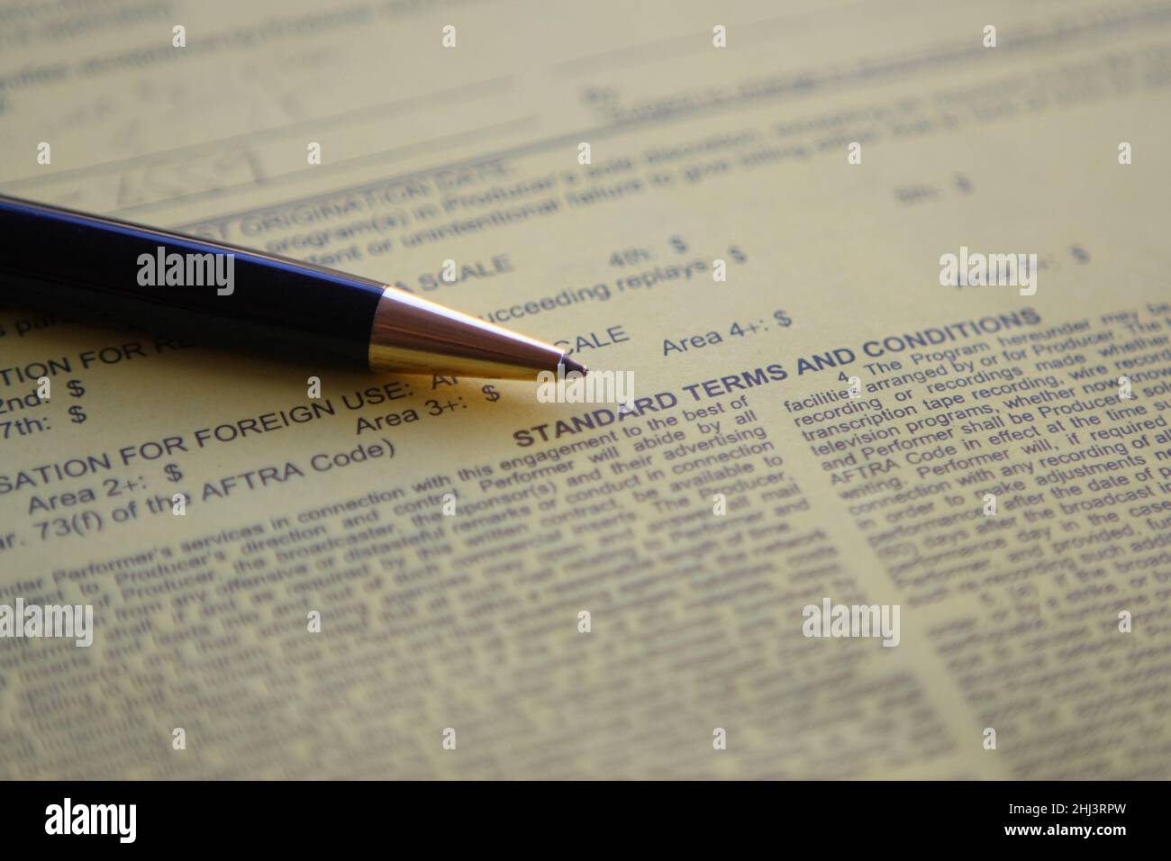 Ready for signature hi-res stock photography and images - Alamy