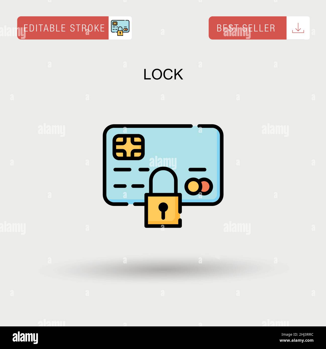 Lock Simple vector icon Stock Vector Image & Art - Alamy