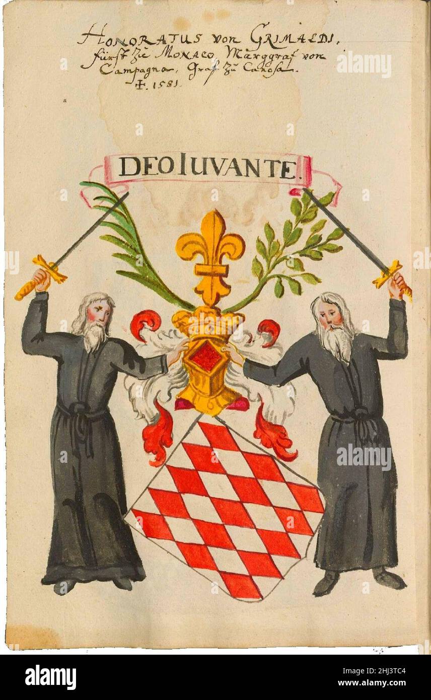 Stemma Monaco (Monaco, Baviera Stock Photo - Alamy
