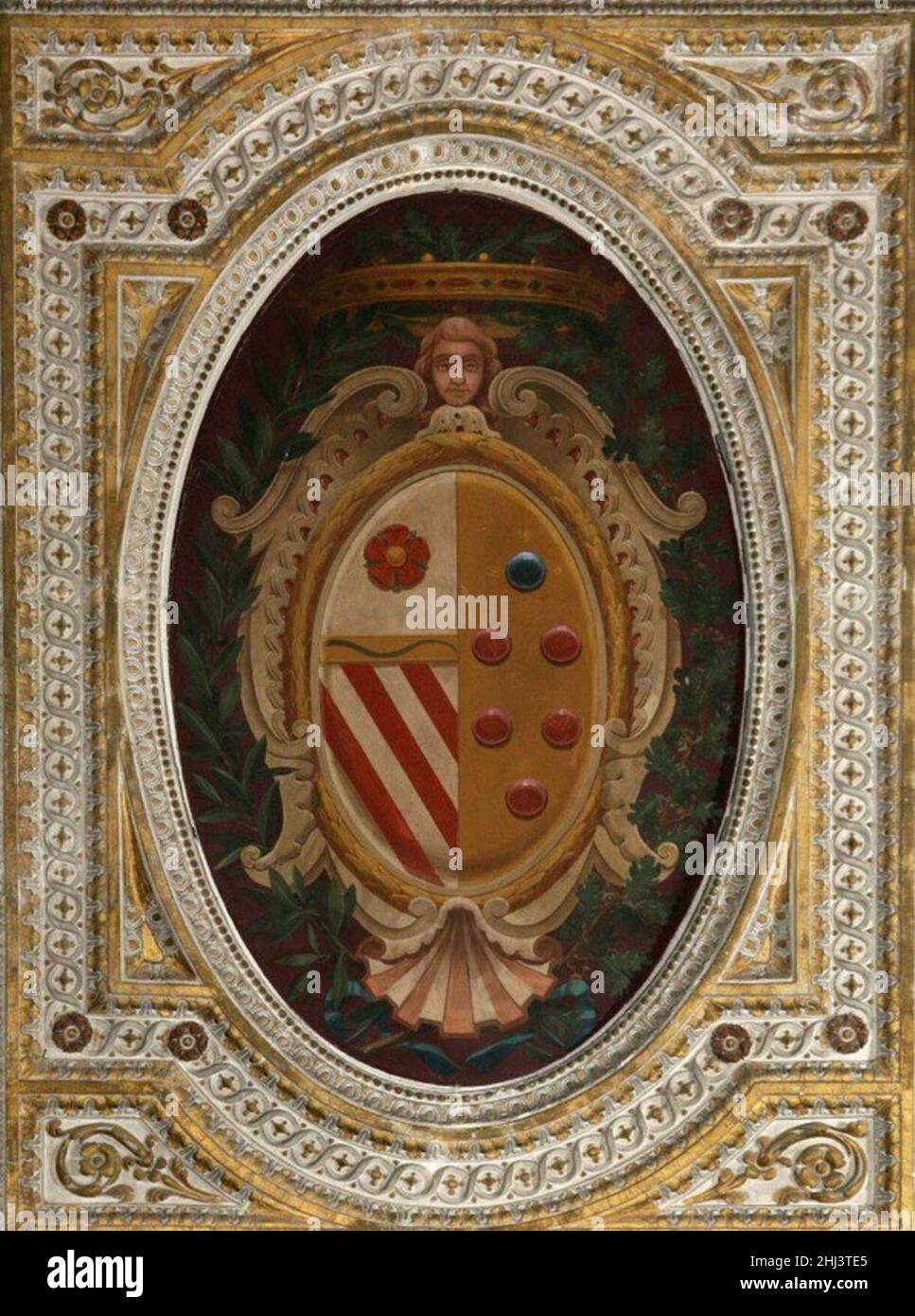 Stemma Orsini - de' Medici Stock Photo - Alamy