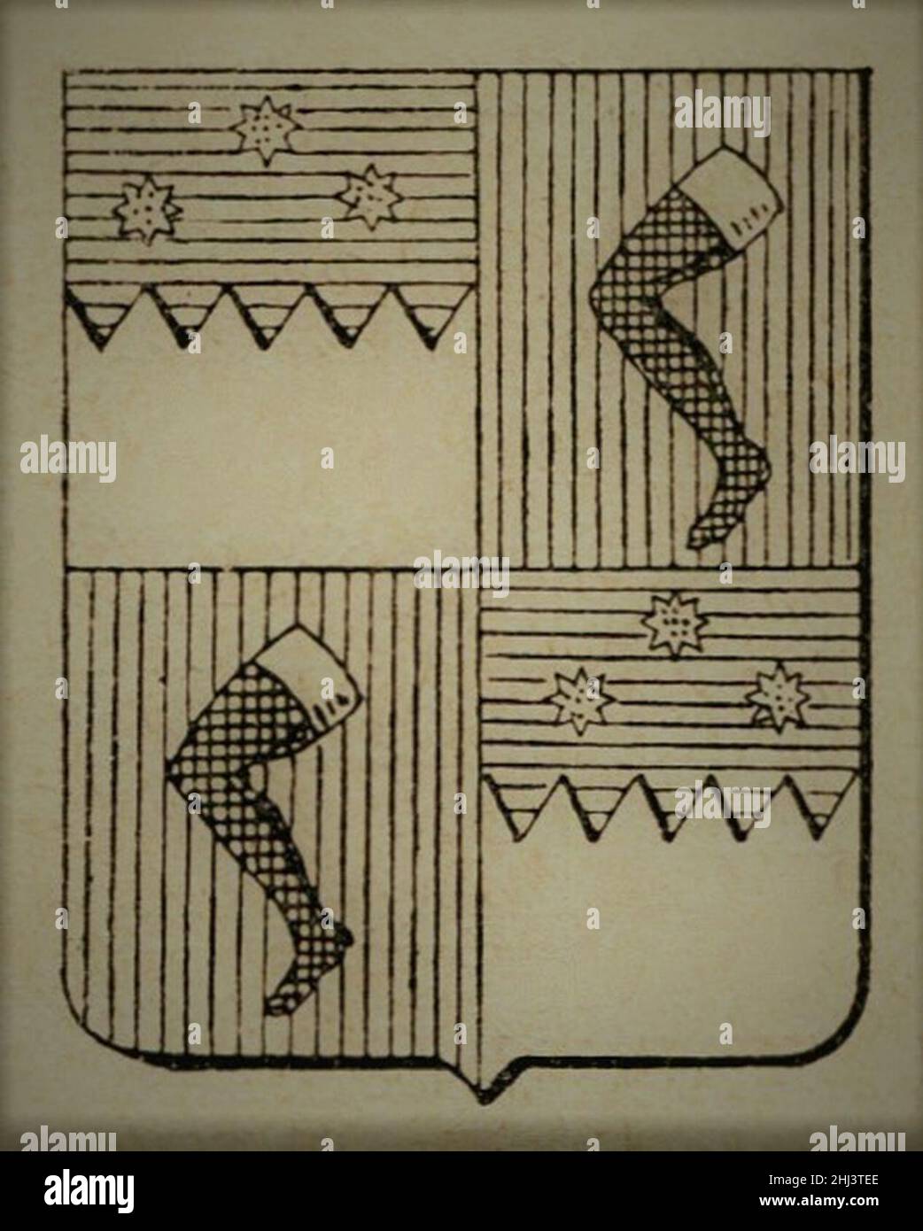 Stemma famiglia Osio, di Milano Stock Photo - Alamy