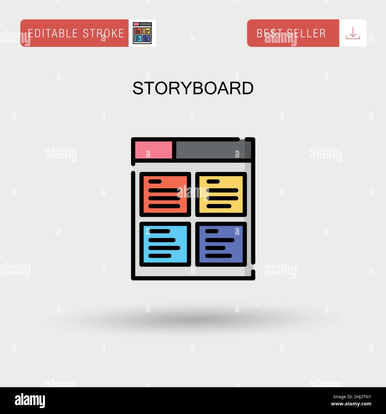 Storyboarding Stock Vector Images - Alamy