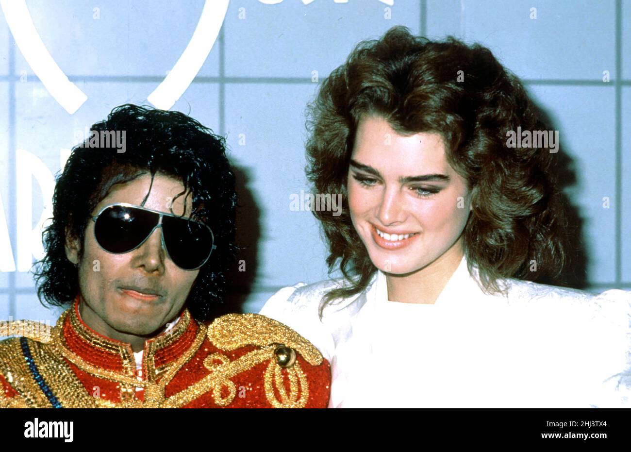 Brooke Shields And Michael Jackson