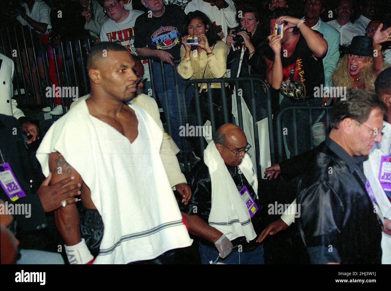 Mike Tyson photographed circa 1988 Credit: Ron Wolfson / Rock Negatives ...