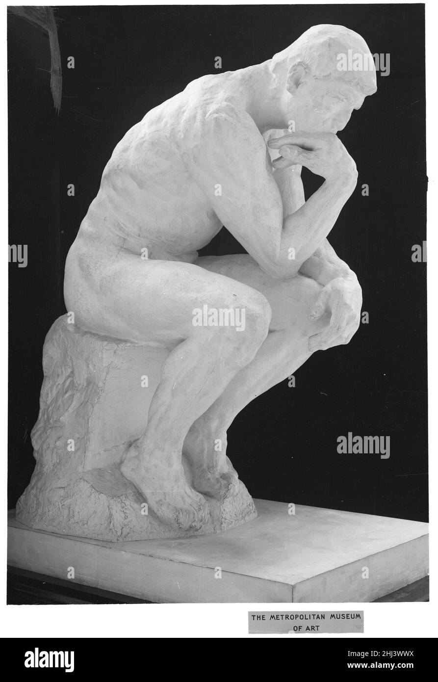 Rodin The Thinker Clip Art
