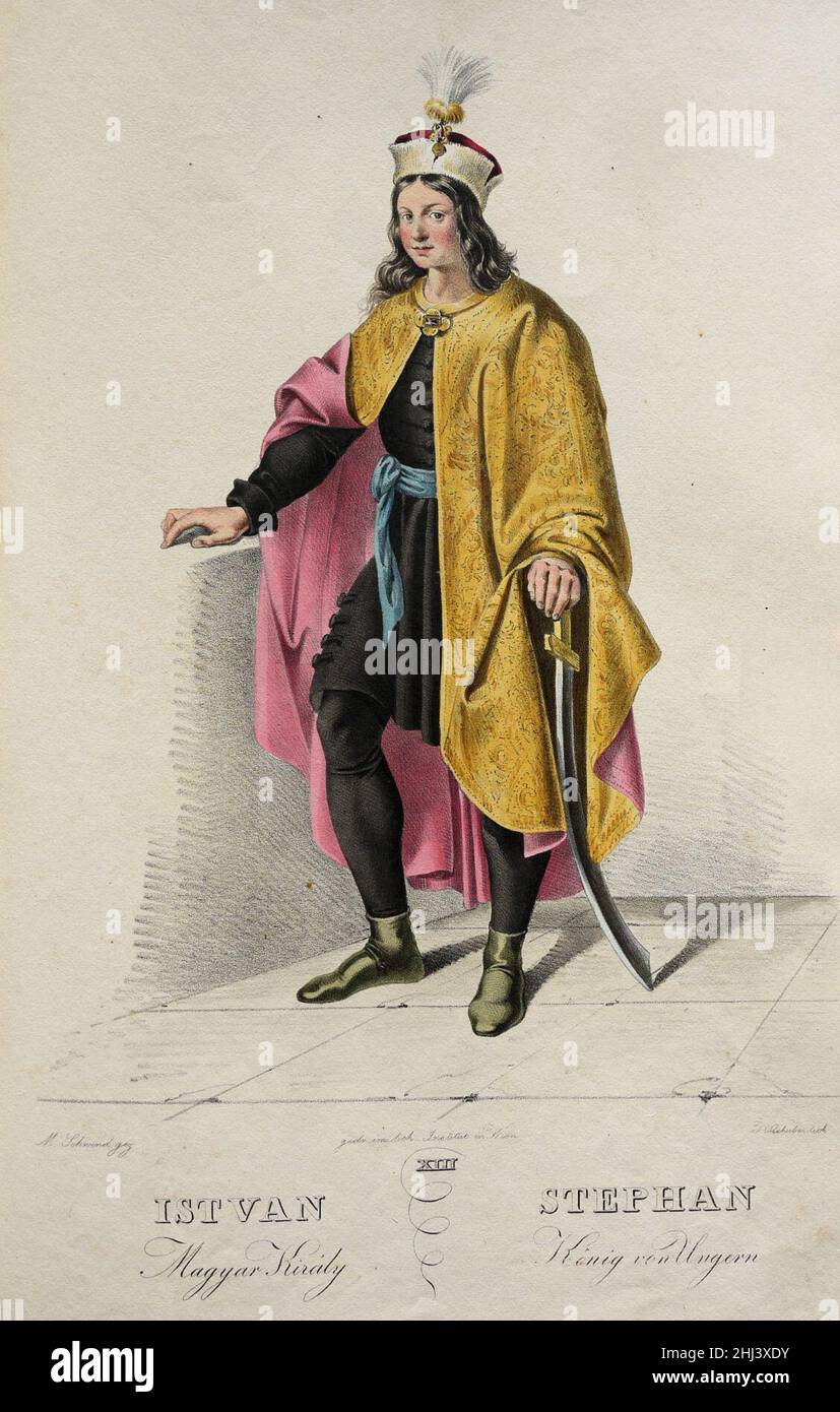 Stephan III Litho Stock Photo - Alamy