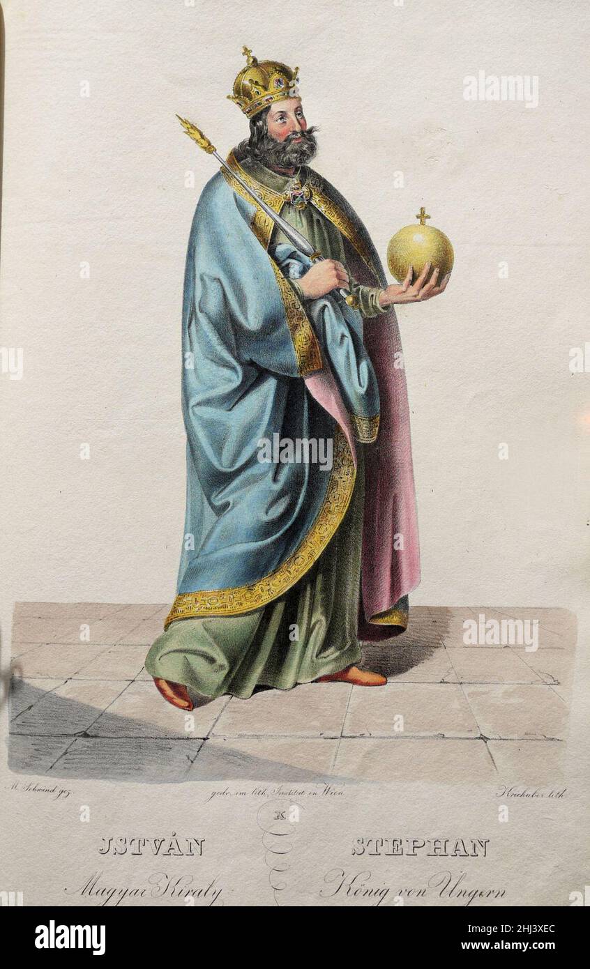 Stephan II Litho Stock Photo - Alamy