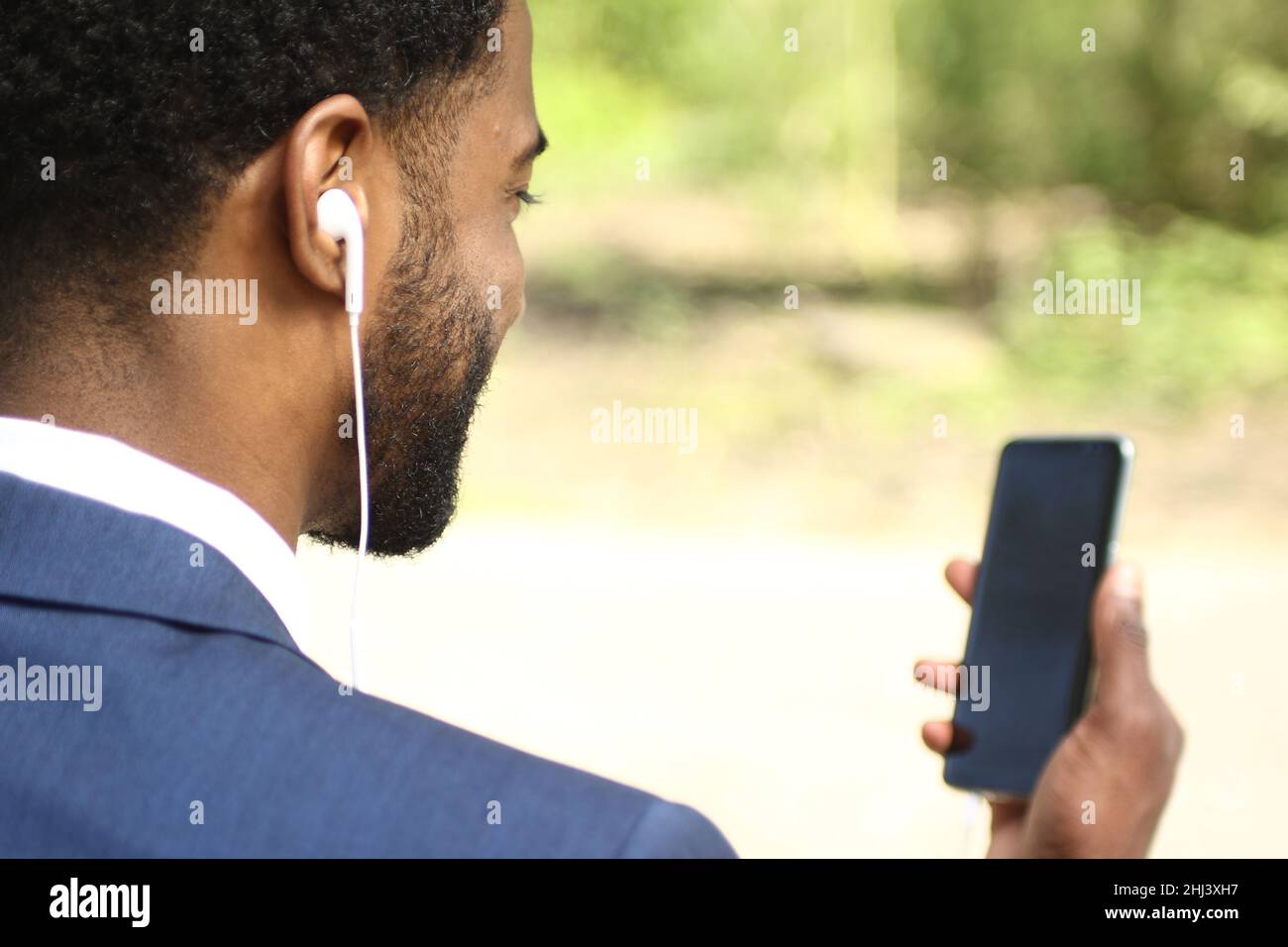 Portrait of a beautiful business man outside Stock Photo - Alamy