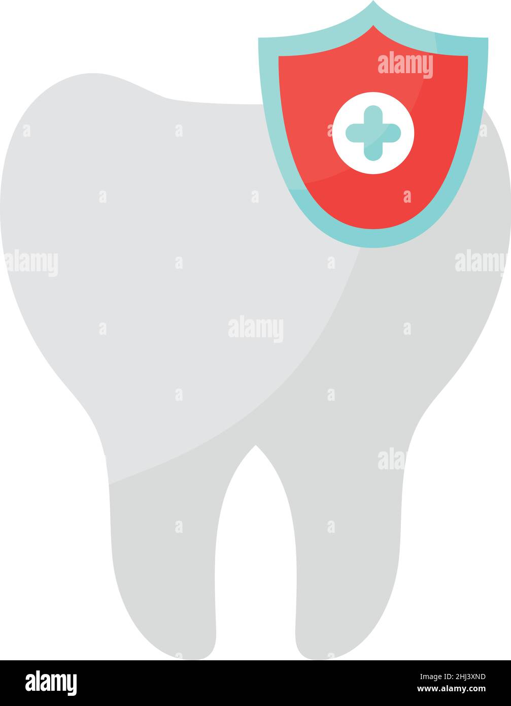 tooth with cross Stock Vector Image & Art - Alamy