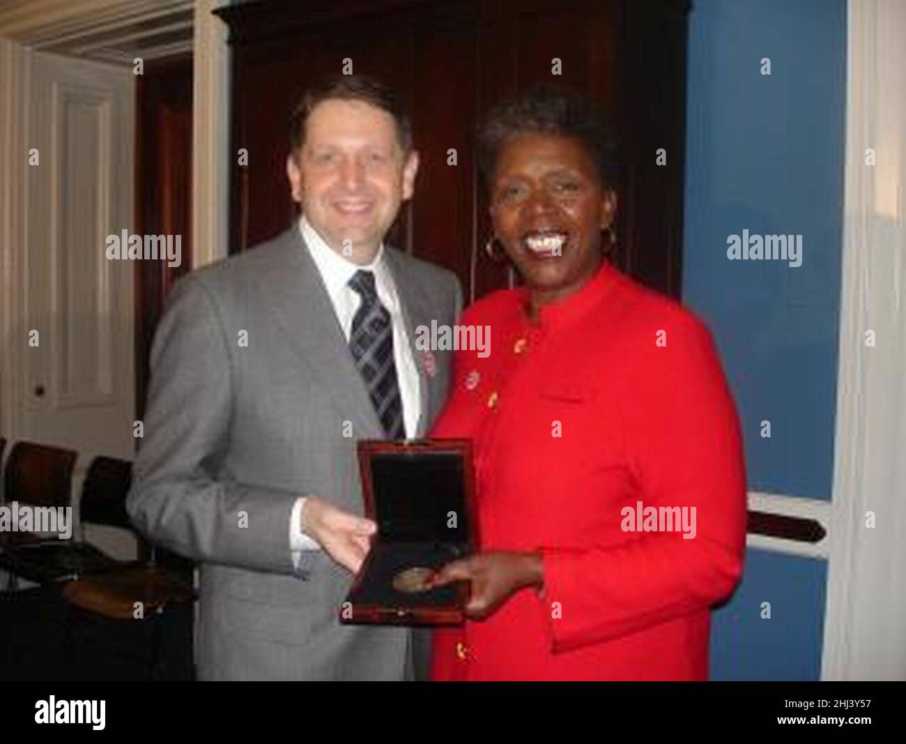 Stephanie Tubbs Jones and Marc Katz Stock Photo - Alamy
