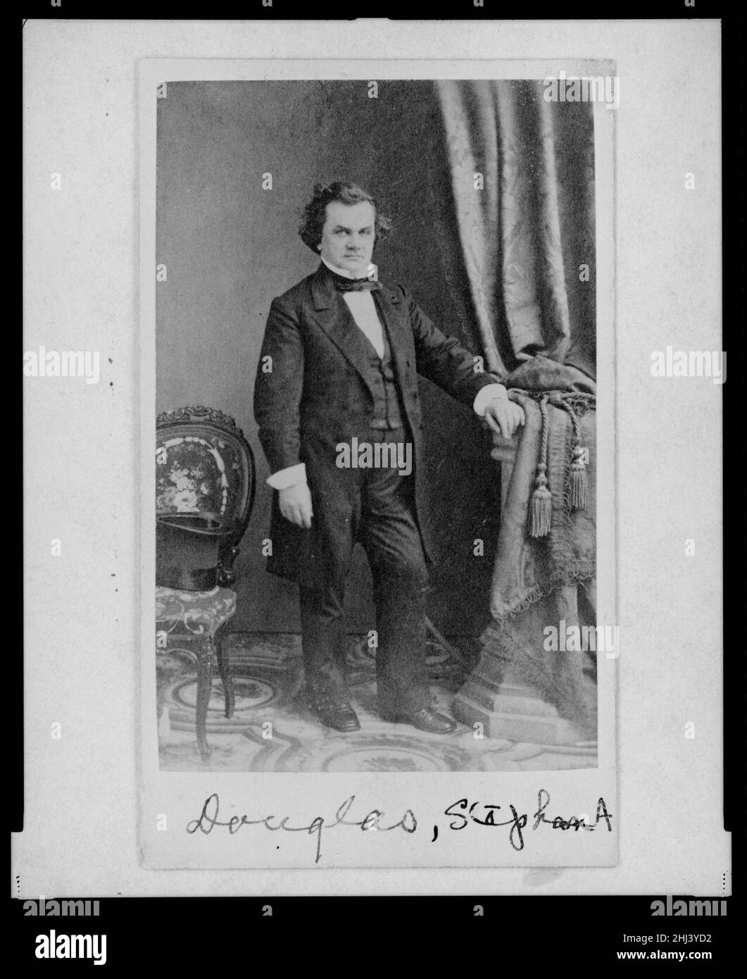 Stephen A. Douglas, full-length portrait, facing front Stock Photo - Alamy