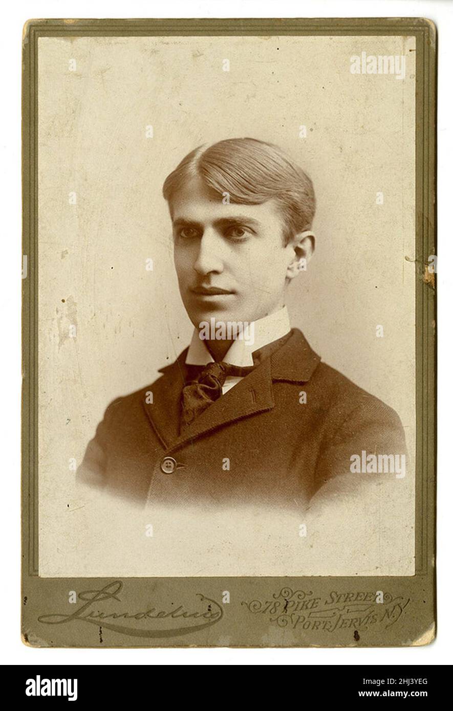 Stephen Crane by Lundelius studio Stock Photo - Alamy