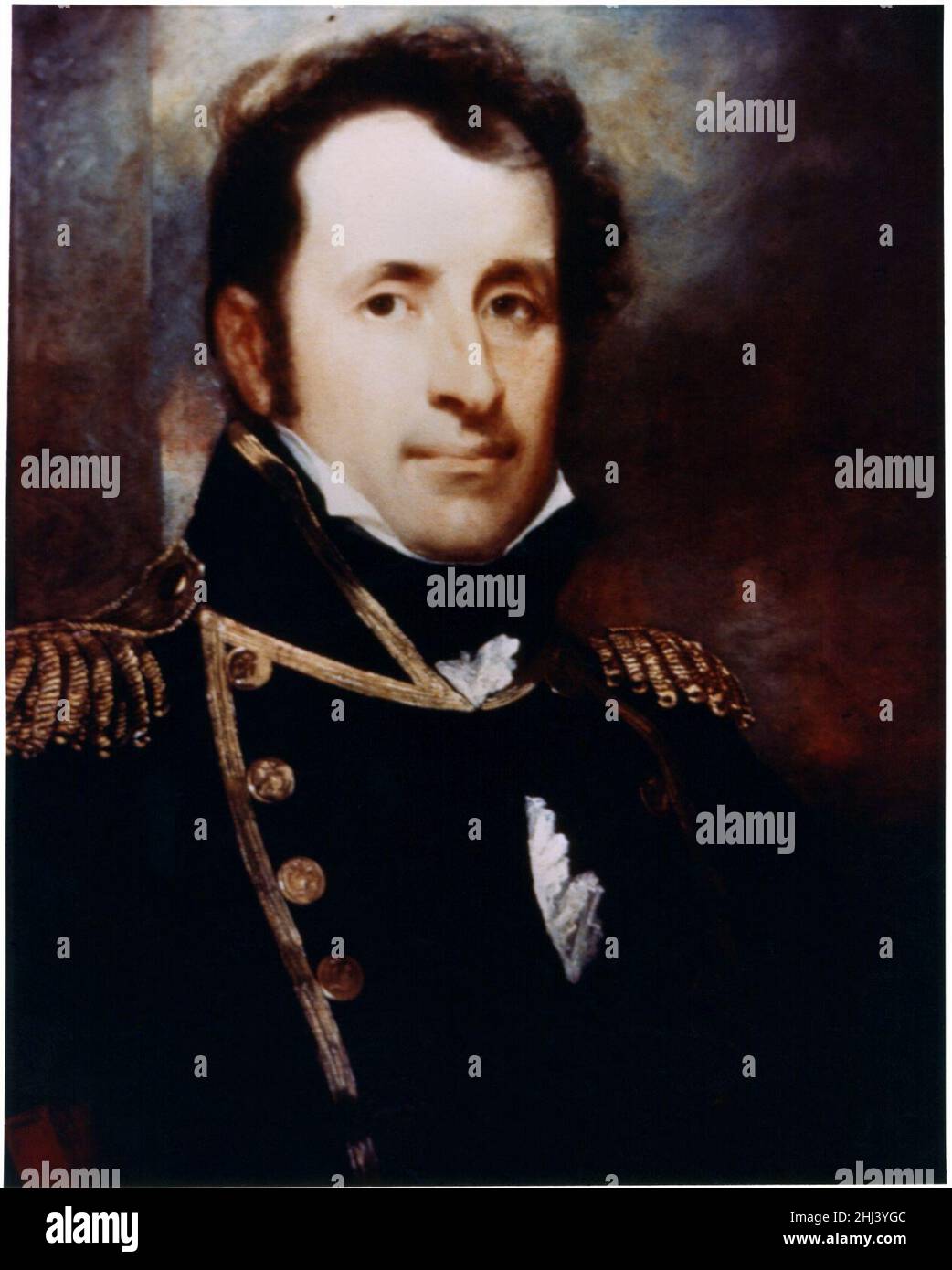 Stephen Decatur, by John Wesley Jarvis - KN-2779 Stock Photo - Alamy