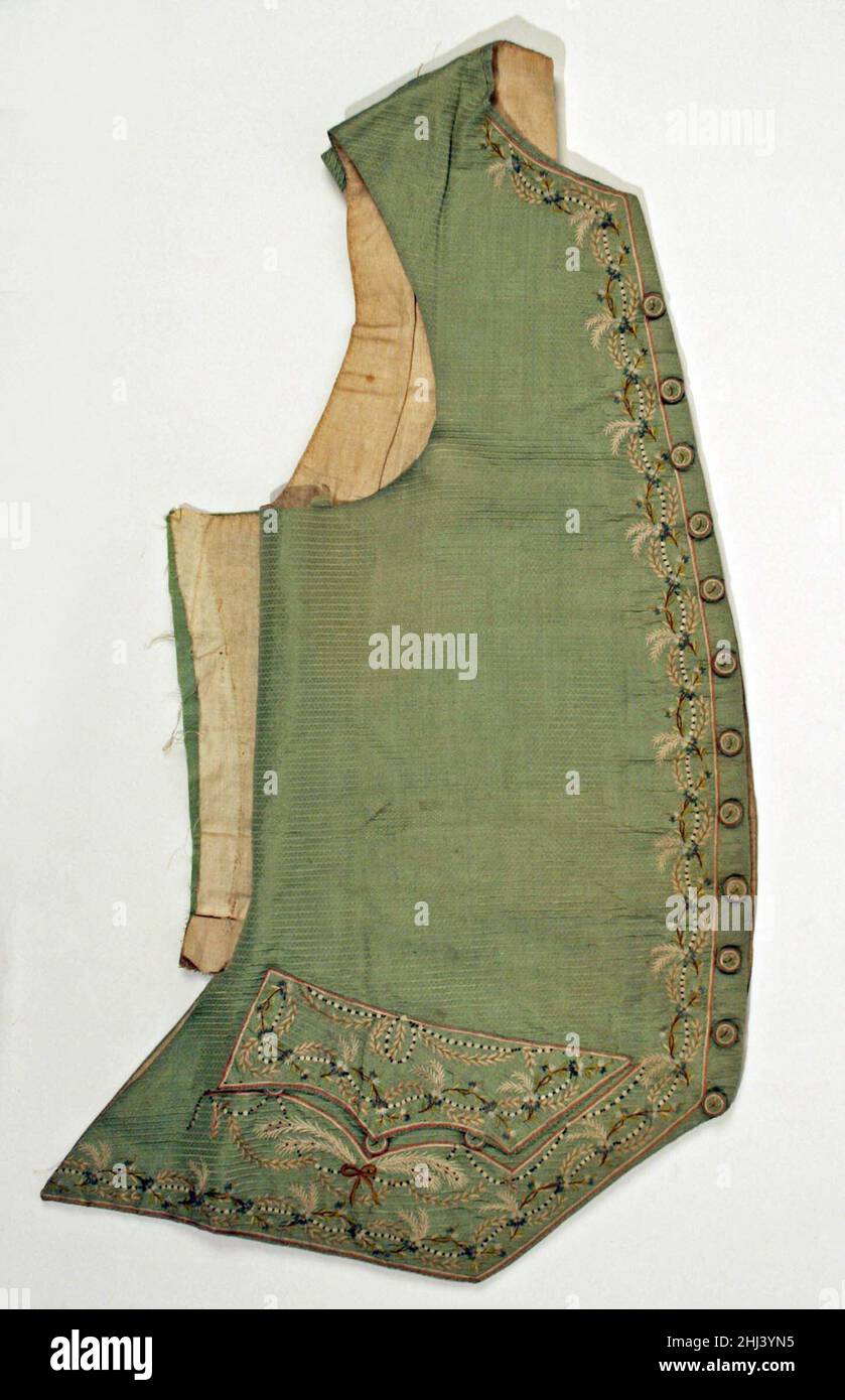 Waistcoat 18th century hi-res stock photography and images - Alamy