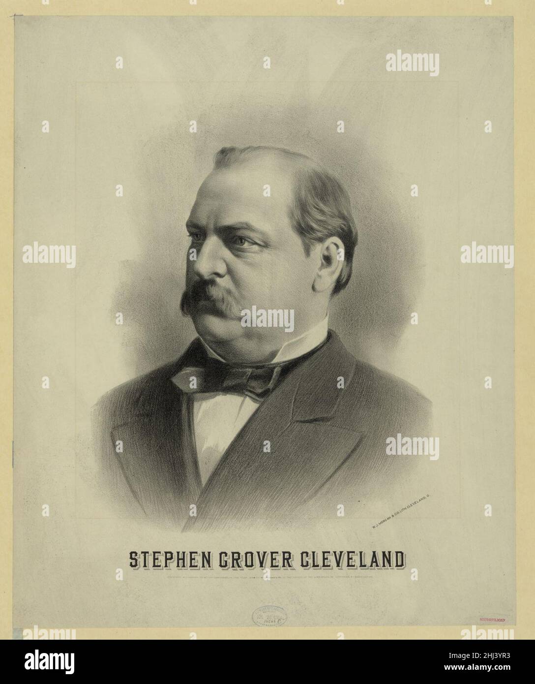 Stephen Grover Cleveland Stock Photo - Alamy