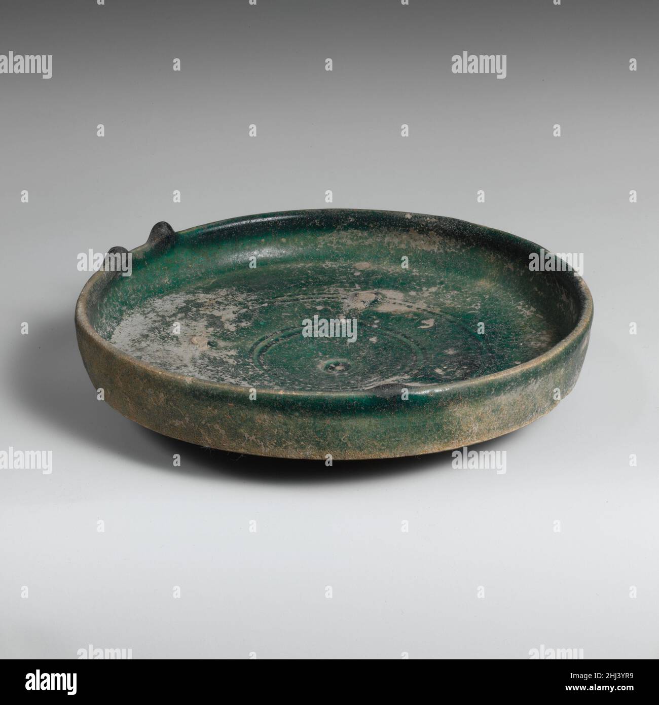 Terracotta dish 1st century B.C.–1st century A.D. Roman Plate on base ...