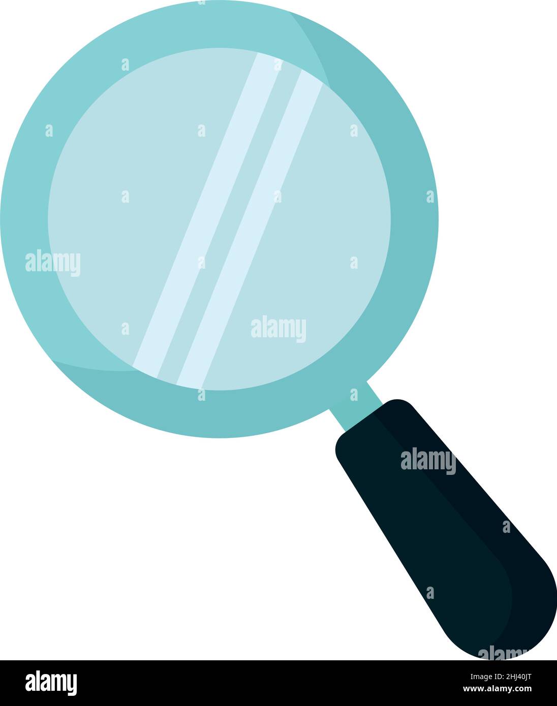 cute magnifying glass Stock Vector Image & Art - Alamy