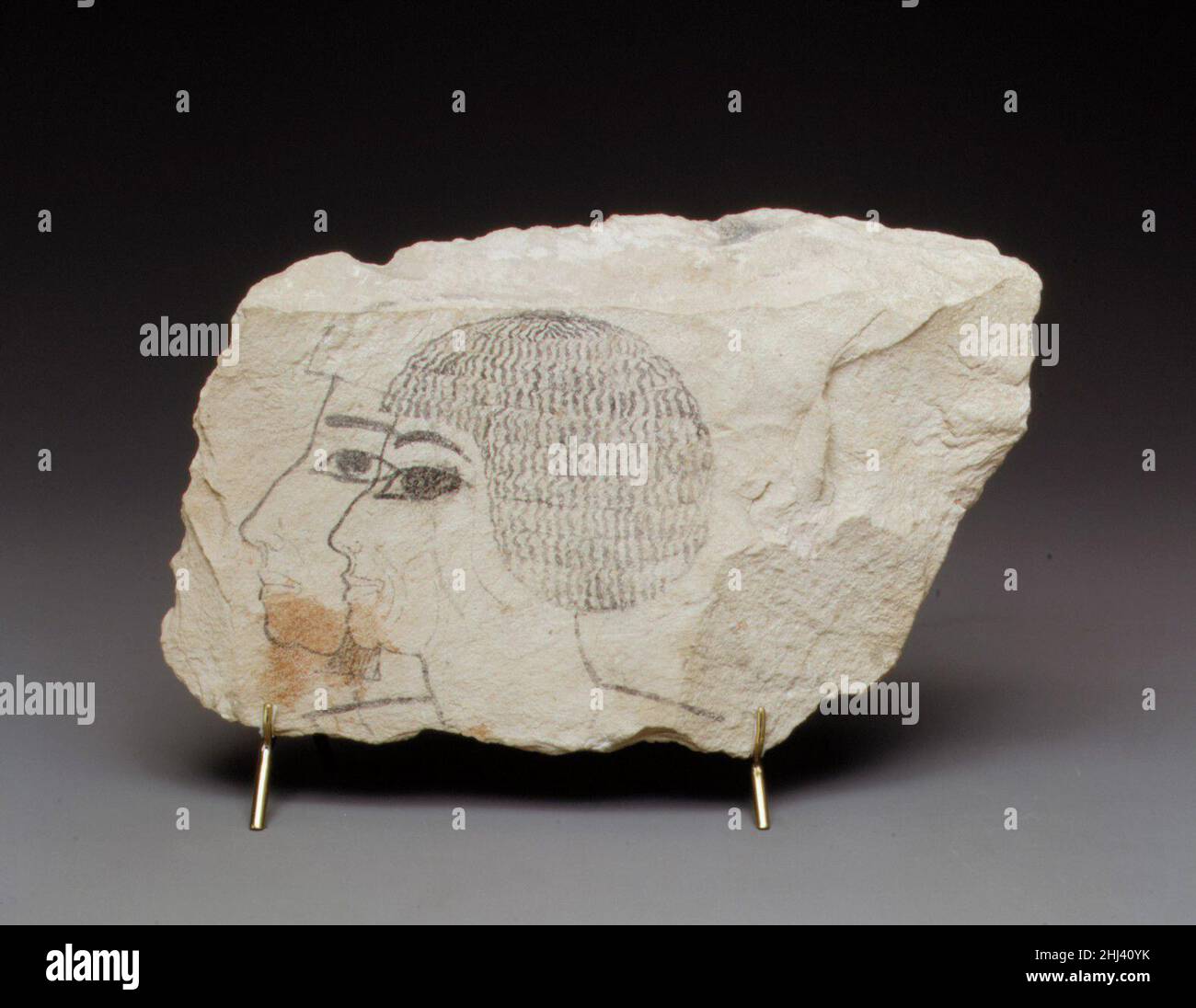 Artist's Sketches of Senenmut, sketch of small rodent on opposite sie ...
