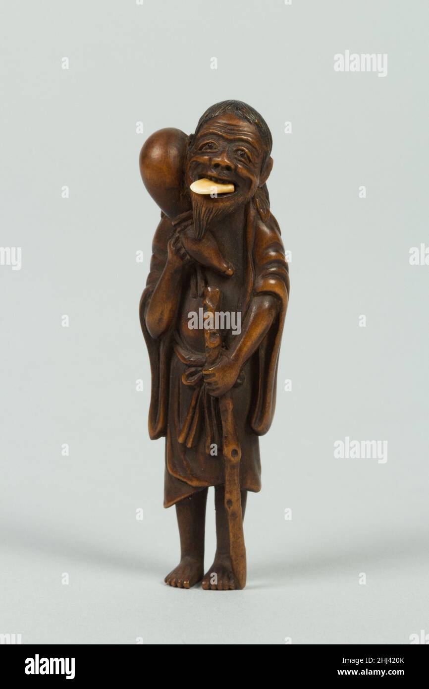 Netsuke 18th century Japan. Netsuke. Japan. 18th century. Wood. Edo ...